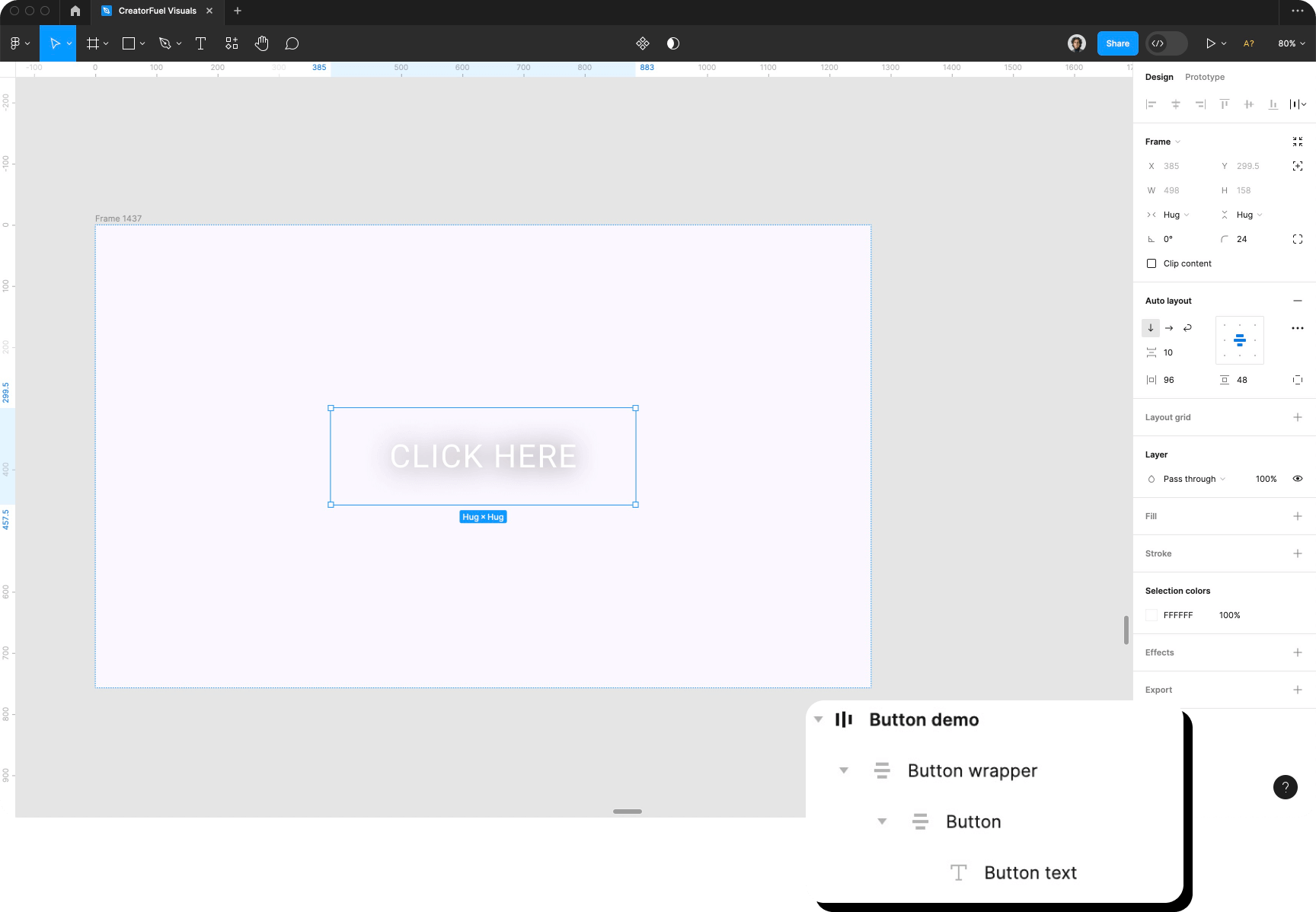 How to create a gradient shadow in Figma & Webflow